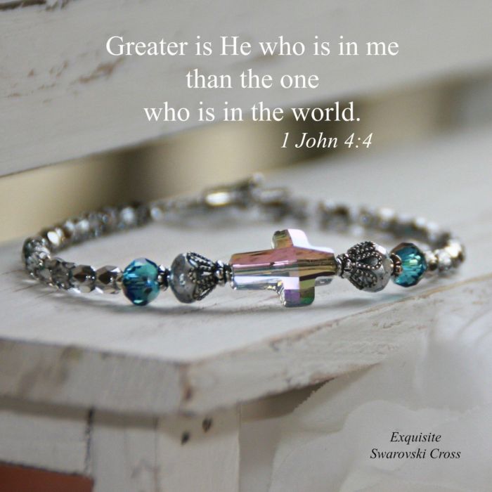Swarovski cross signature bracelet store